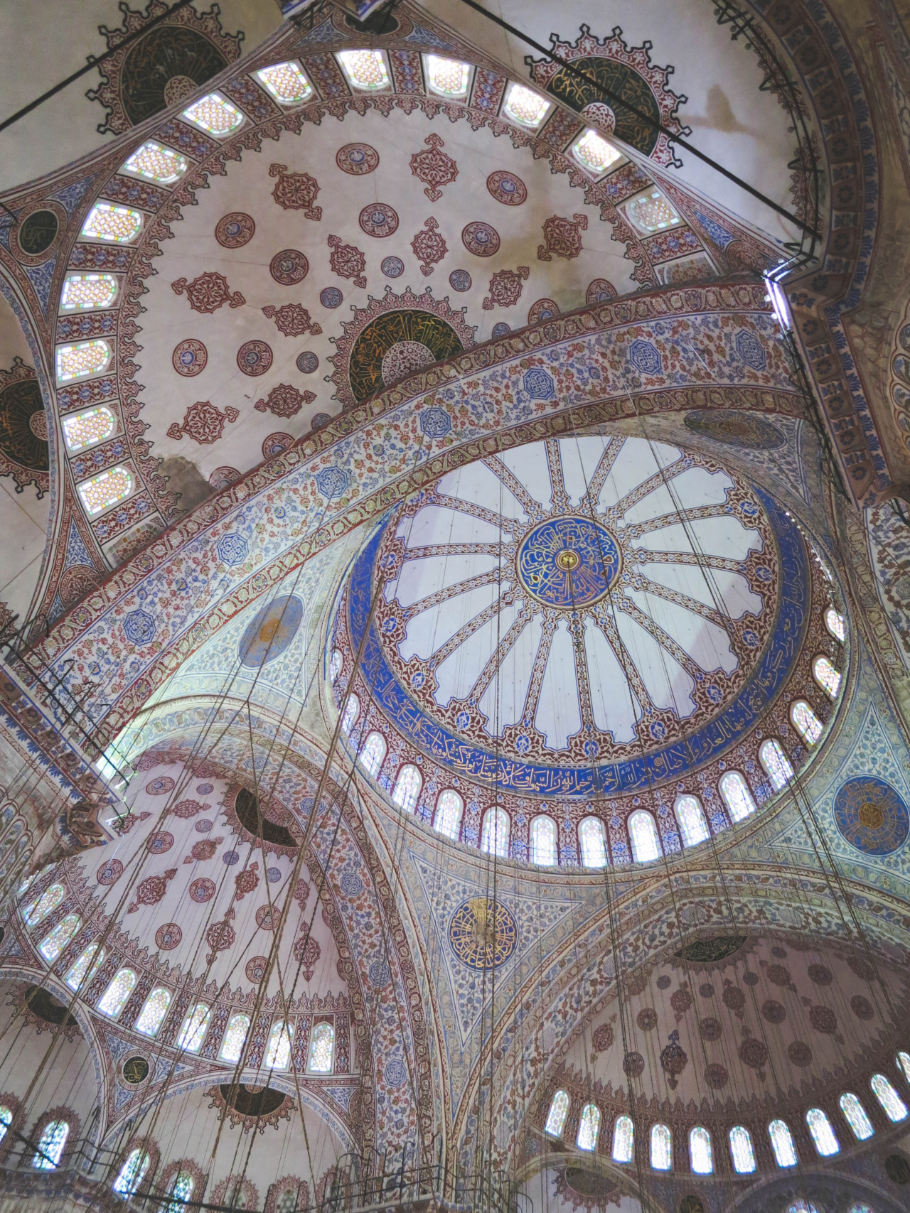Blue Mosque Ceiling, Istanbul, Turkey - xaliscotour